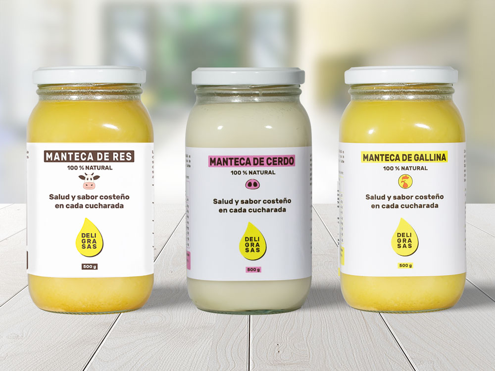 Mantecas de origen Animal 100% Naturales.